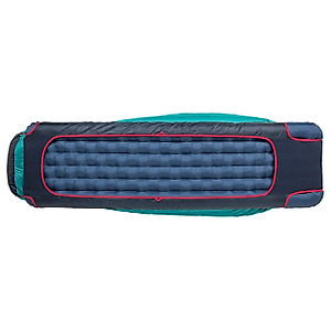 Big Agnes Women's Daisy Mae (650 DownTek) Sleeping Bag, 0 Degree, Petite, Right Zip