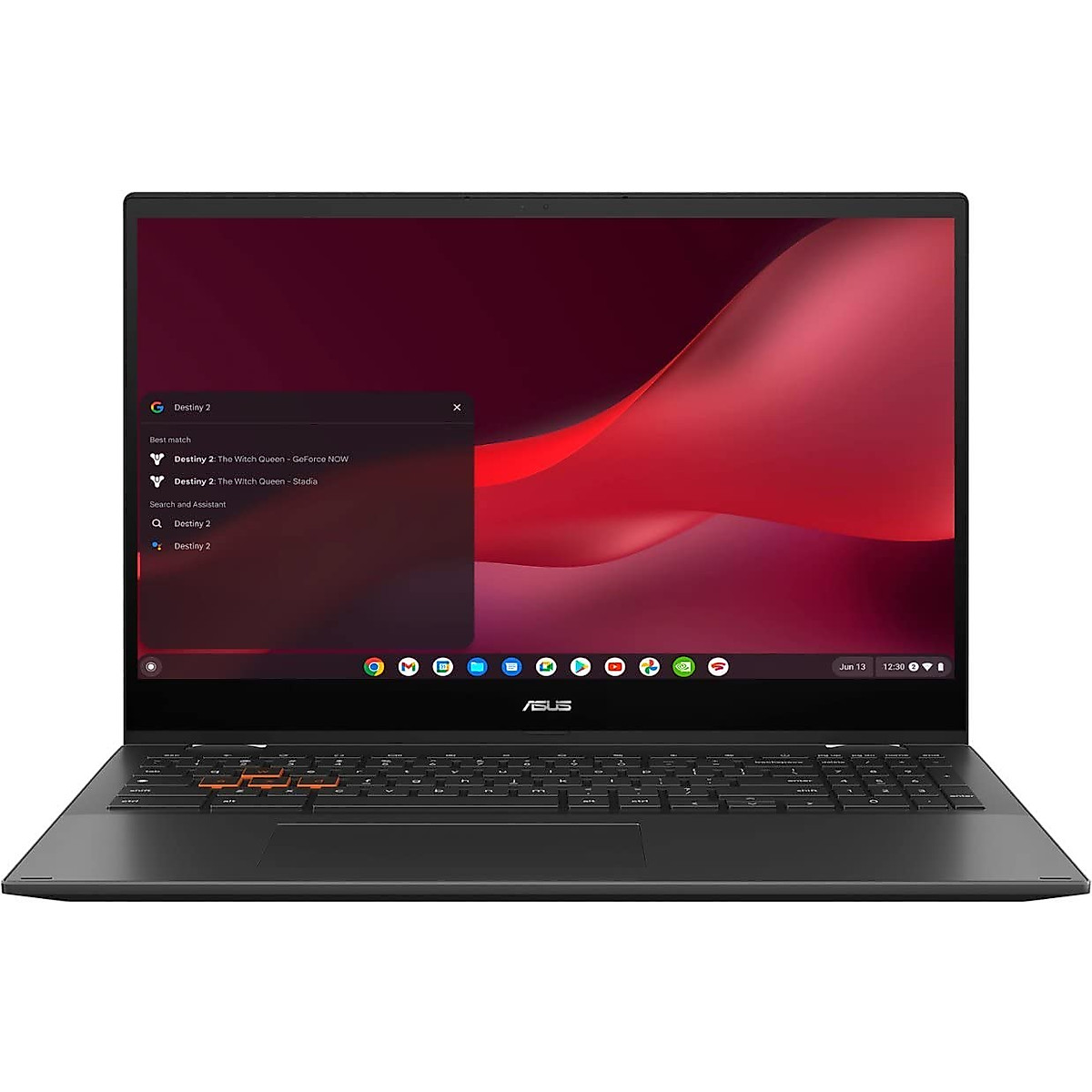 ASUS Cloud Gaming Chromebook Vibe CX55 Flip 15.6" Touchscreen 144Hz FHD 2-in-1 Laptop Computer, Intel Core i5-1135G7 (Beat i7-1065G7), 8GB LPDDR4X RAM, 2TB PCIe SSD, WiFi 6, Chrome OS