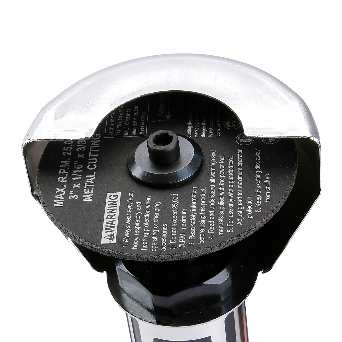 HUAXIU 3inch Air Cut Off Tool Include 6Pcs 3 inch Cut Off Wheel,Free Speed 20000RPM