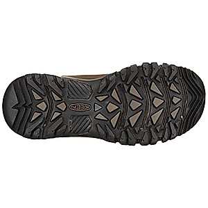 KEEN Men's Anchorage 3 Waterproof Pull On Insulated Snow Boots, Dark Earth/Mulch, 12