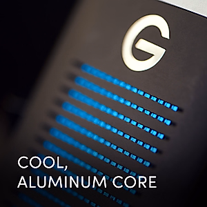 SanDisk Professional 1TB G-DRIVE PRO SSD - Ultra-Rugged Portable External NVMe Solid State Drive, Up to 2800MB/s, Thunderbolt 3 (40Gbps) - SDPS51F-001T-GBANB