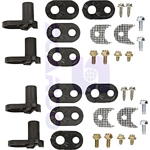 4318165 Freezer Door Closer Cam Kit Exactly fits for Whirlpool Refrigerators Replaces AP3103517,1104788,1115905,2155312,2155313,2182132,4211257,978800,986758,AH358690 (2)