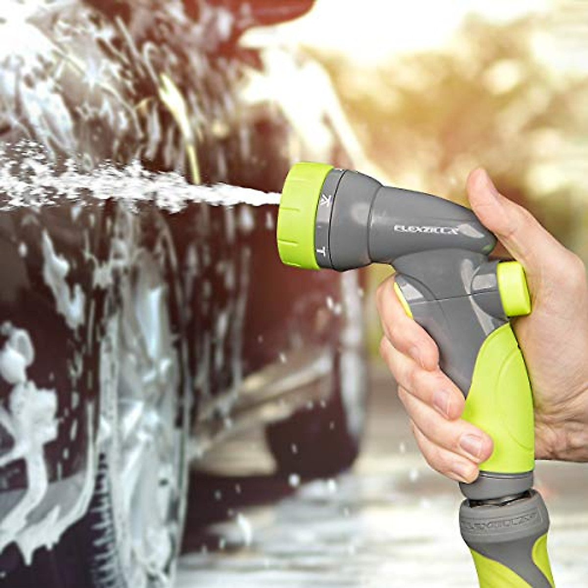 Flexzilla 6-Pattern Adjustable Garden Hose Nozzle - NFZG64