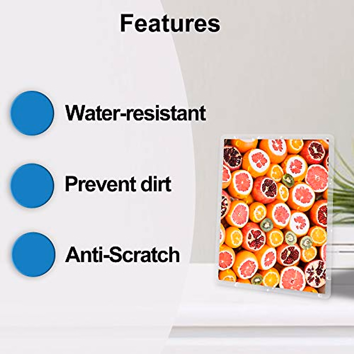 Inkuway 60 Pack Thermal Laminating Sheets Letter Size 9x11.5 for Sealed 8.5x11 Documents 4mil Thickness (9"x11.5x60)