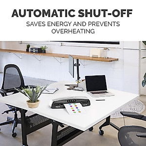 Fellowes Saturn 3i 125 Thermal Laminator Machine with Self-Adhesive Laminating Pouch Starter Kit, 12.5 inch