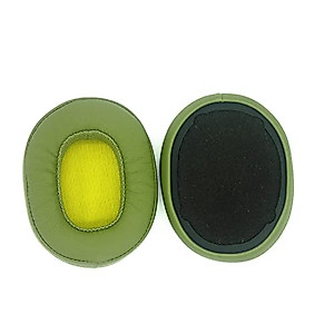 VEKEFF Replacement Ear Pads for Skullcandy Crusher Wireless Crusher Evo Crusher ANC Hesh 3 Headphones, Ear Cups Repair Parts (Green)