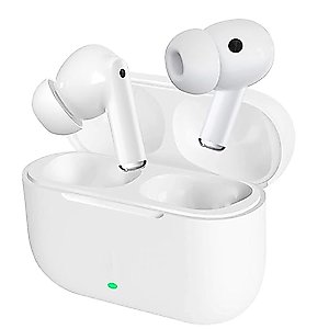 Xyxxmfxl True Wireless Earbuds Bluetooth 5.3 Mic Noise Cancelling IPX7 Waterproof Hi-Fi Stereo Sound Long Battery Auto Pairing for iPhone Android