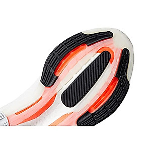 adidas Women’s Ultraboost Light Running Shoes (Ultraboost 23), White/Black/Solar Red, 7