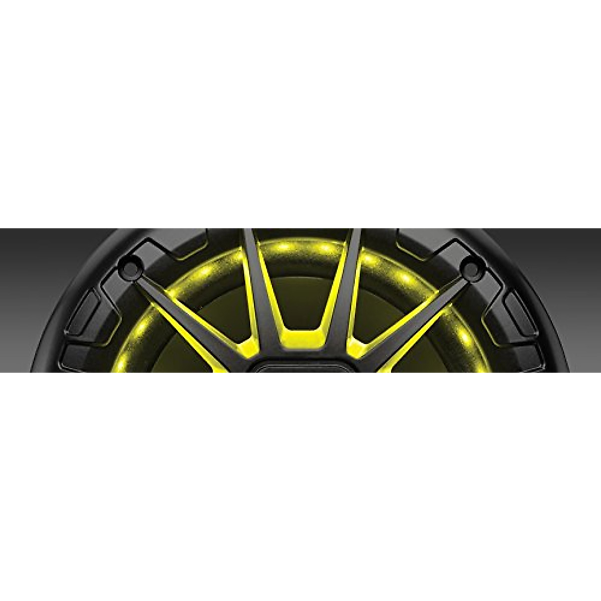 BOSS Audio Systems MRGB65B 6.5 Inch Marine Boat Stereo Speakers - 200 Watts (per pair), Coaxial, 2 Way, Full Range, 4 Ohms, Multi-Color Illumination, Weatherproof, Sold in Pairs