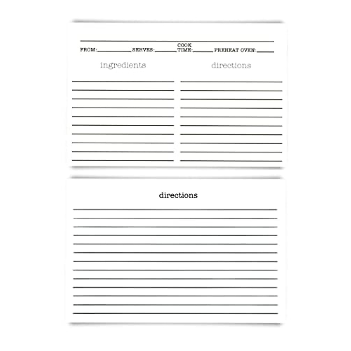 SENSORY4U Tin Recipe Box - Includes 100 4X6 Cards, 12 Dividers - Beautiful Decorative Tin Box Gift Set (Wild Flower)