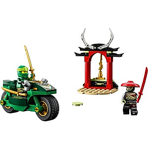 LEGO NINJAGO Lloyd’s Ninja Street Bike 71788, Motorbike Toy for Preschool Kids 4 Plus Years Old, Easy-to-Build Beginners Learning Set for Juniors, Gift Idea