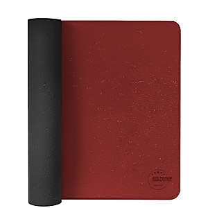 Koltster Gun Cleaning Mat, Waterproof/Durable Gun Cleaning Pad for Gun Maintenance 32"x16" Protective Mat (Red/Black)