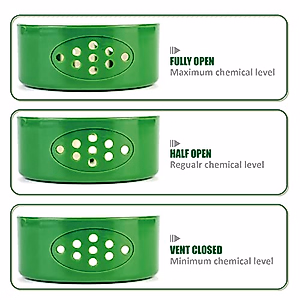 MKLZ Chlorine Floater,Floating Chlorine Dispenser for Pools,Fits 1 and 3 Inch Tablets for Large and Small Pools,Forg Tablet Dispenser Chlorine Basket