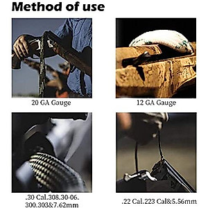 Aimee_JL New Bore Cleaner .243 Cal & 6mm Cal Gun Barrel Cleaning Rope Rifle/Pistol/Shotgun Brass Brush Cleaning Cord