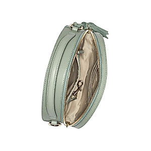 BRAHMIN Lane Leather Shoulder Bag Ocean