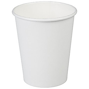 Amazon Basics Paper Hot Cup, 8 oz, 1000 Count, White