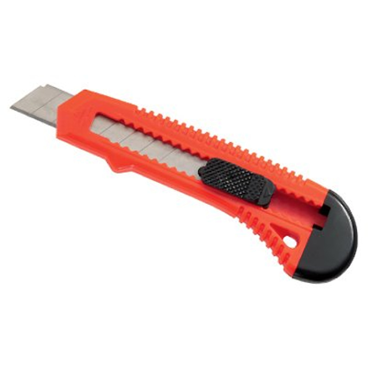 Master Mechanic 704526 Plastic Snap Off Utility Knife, 8-Pt., 18-Mm. - Quantity 20