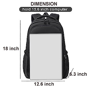 BESYIGA Unisex 25L Travel Backpack with Laptop Compartment Large Capacity Carry On Pack Bag for College Work