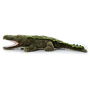 The Petting Zoo Alligator Stuffed Animal, Gifts for Kids, Wild Onez Zoo Animals, Alligator Plush Toy 22 inches