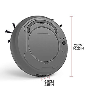 1800Pa Intelligent Robot Vacuum Cleaner Automatic Sweeping Mopping Robotic Vacuums for Home Room Strong Suction Power Robot Vacuum Cleaner 3-in-1