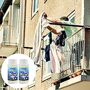 Laundress Stain Solution 2 Bottles of Powder Soap Laundry Powder Clothes Washing Fresh Scent Powder for Home Powder Laundry