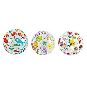 Veemoon 3pcs Birthday Games Toddlers Swimming Game & Animals Design Inflatable Bulk Summer Activitiesrandom Colorful Favor Decorations Toy Clear Party Toys Activities Beach Lively Water