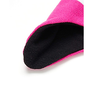 Disney Girls Minnie Mouse Winter Hat and Mitten or Glove Set (Toddler/Little Girls), Size Age 4-7, Minnie Pink With Black Gloves