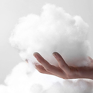 LUYAJYI Pack of 2 Square Dining Chair Cushions, 17 x 17 inch Dining Chair Cushion with Laces for Kitchen, Dining Room, Office Chairs, Indoor, Outdoor (Pink)