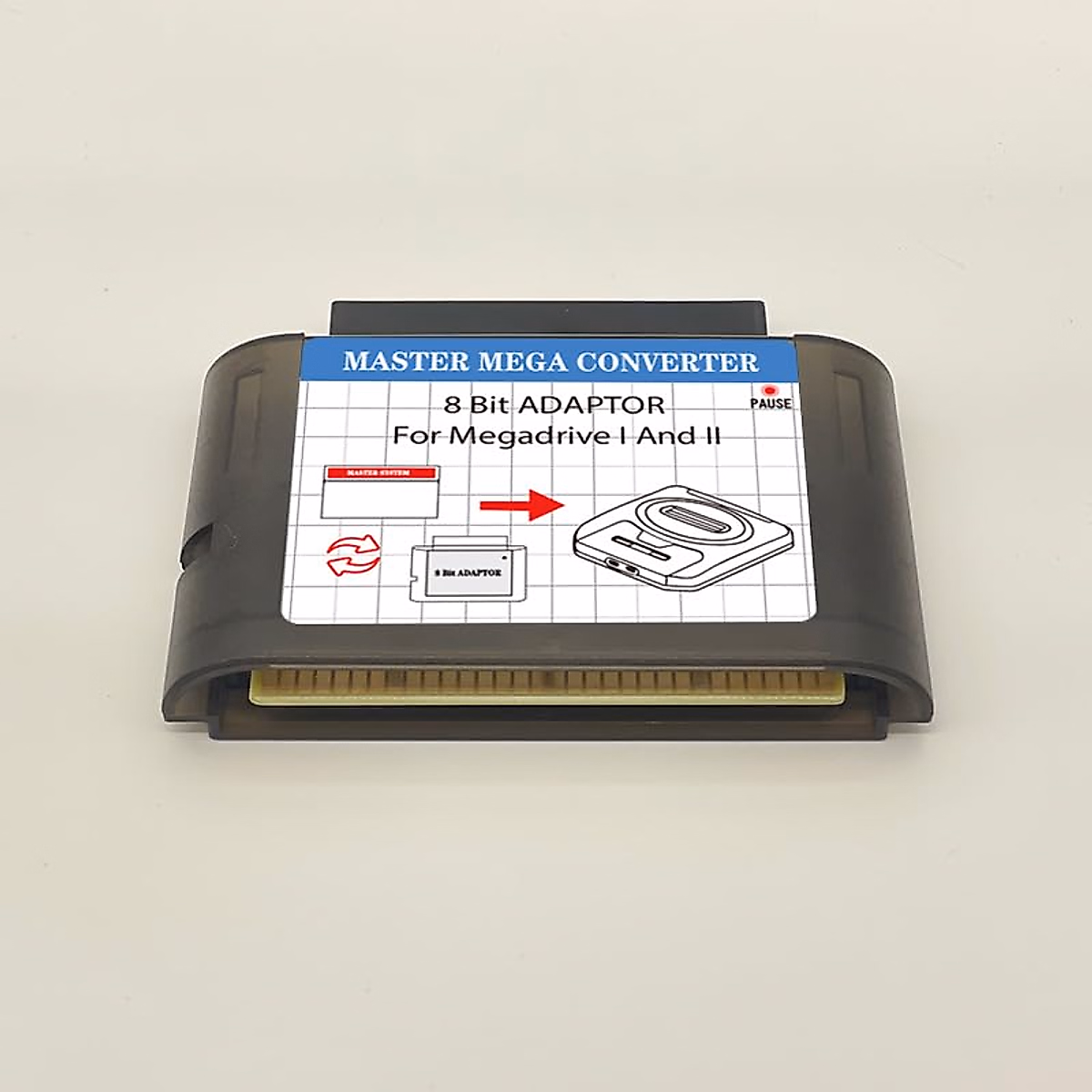 For SEGA Master System Converter Mega 8bit Adapter Converter 16bit Mage drive I/II 1st/2nd Generation Video Game Consoles