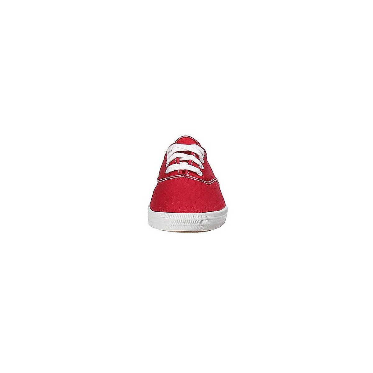 Keds Women's Champion Original Canvas Lace-Up Sneaker, Red, 8 M US