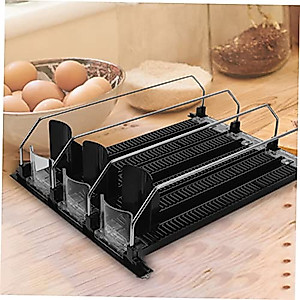 ULTECHNOVO 3pcs Drink Pusher Mini Drinks Vending Machine Bottle Dispenser Supermarket Drink Puller Soda Bottle Organizer Slide Out Drink Shelves To Stack Abs Combination Soda Bottle Dispenser