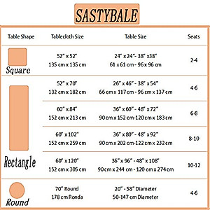 Vinyl Tablecloth Rectangle with Flannel Backing, 100% Waterproof & Oil Proof Plastic Tablecloth, Heavy Duty Table Cover for Dining Table, Indoor & Outdoor Use(Rectangle, 52" x 70" (4-6 Seats), gray)