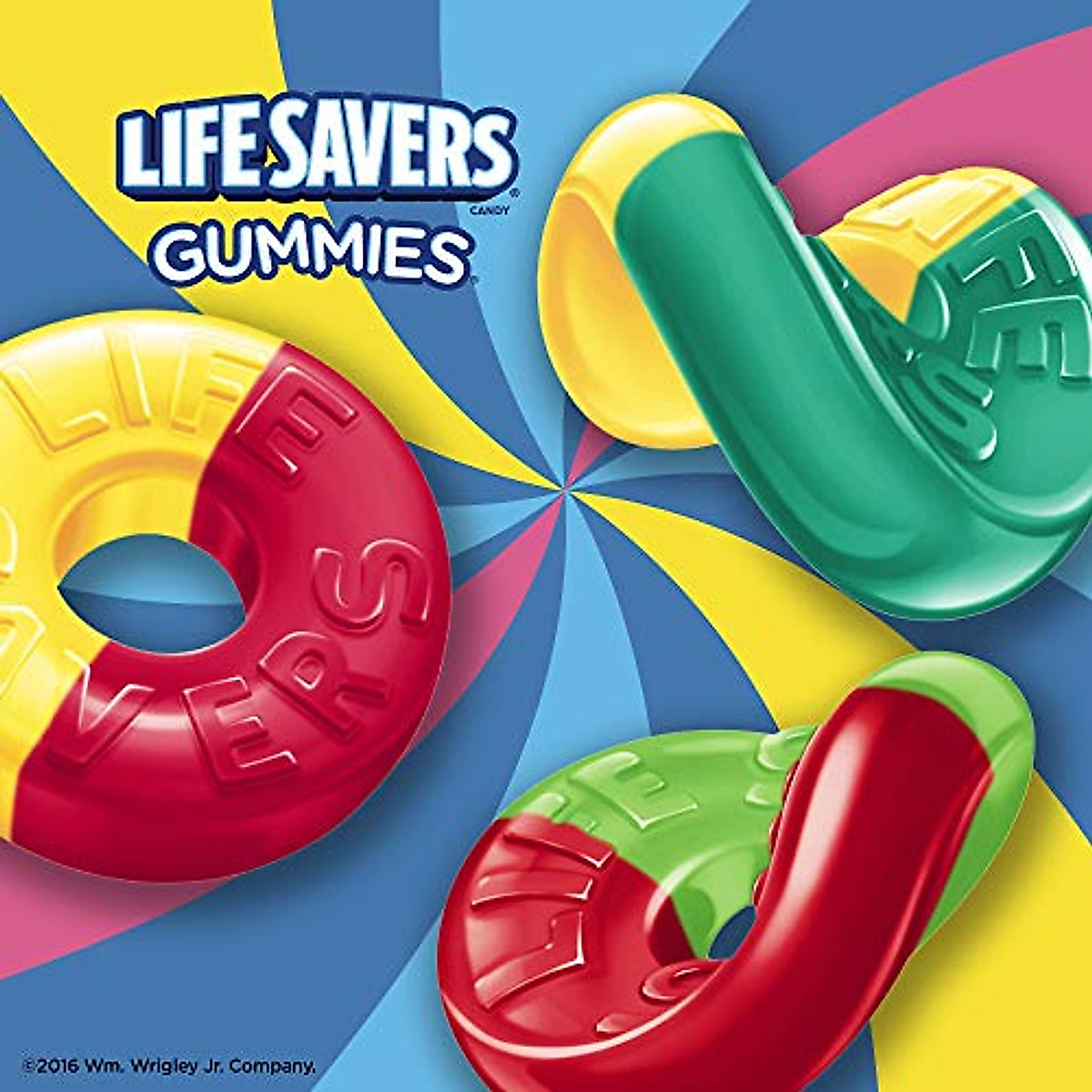 Life Savers Gummies Collisions Assorted Flavors, 7 oz