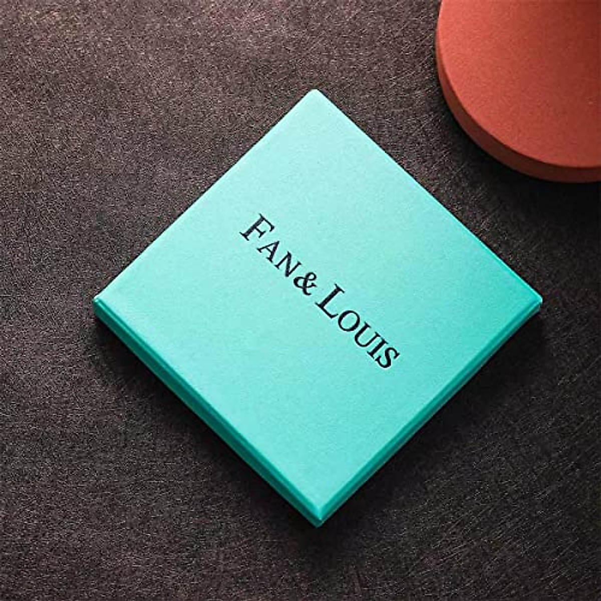 FAY & LOUIS Chunky Gold Chain Big Link Necklaces for Women 14K Gold Plated Paperclip U Shape Link Chain Choker Paper Clip Trendy Pendant Cute Jewelry Collares De Mujer De Moda