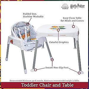 Harry Potter Magical 4-in-1 High Chair | Infant to Kids - Transfigures to Table & Chair by KidsEmbrace