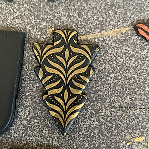 Silk Screen Stencils for Polymers Clay Reusable Silkscreens Print Kits for Earrings Jewelry Makings 3.5x6inch Each