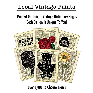 Stronger Super Human - Stronger Inspirational Quote Art - Authentic Upcycled Dictionary Art Print - Home or Office Decor (D49)