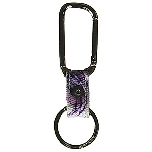 Vera Bradley Women's Recycled Lighten Up Reactive Keychain, Fresh-Cut Bouquet, One Size