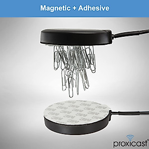 Proxicast Ultra Low Profile MIMO 4G / 5G Omni-Directional Magnetic/Adhesive Mount Antenna for Verizon, AT&T, T-Mobile Modems & Routers with SMA or TS9 External Antenna Jacks (ANT-122-M19)