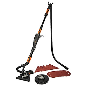 WEN DW5084 5-Amp 2-in-1 Variable Speed Dual-Head Drywall Sander with 15-Foot Dust Hose , Black