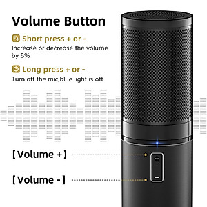 TONOR USB Microphone TC30 and USB Microphone Kit Q9