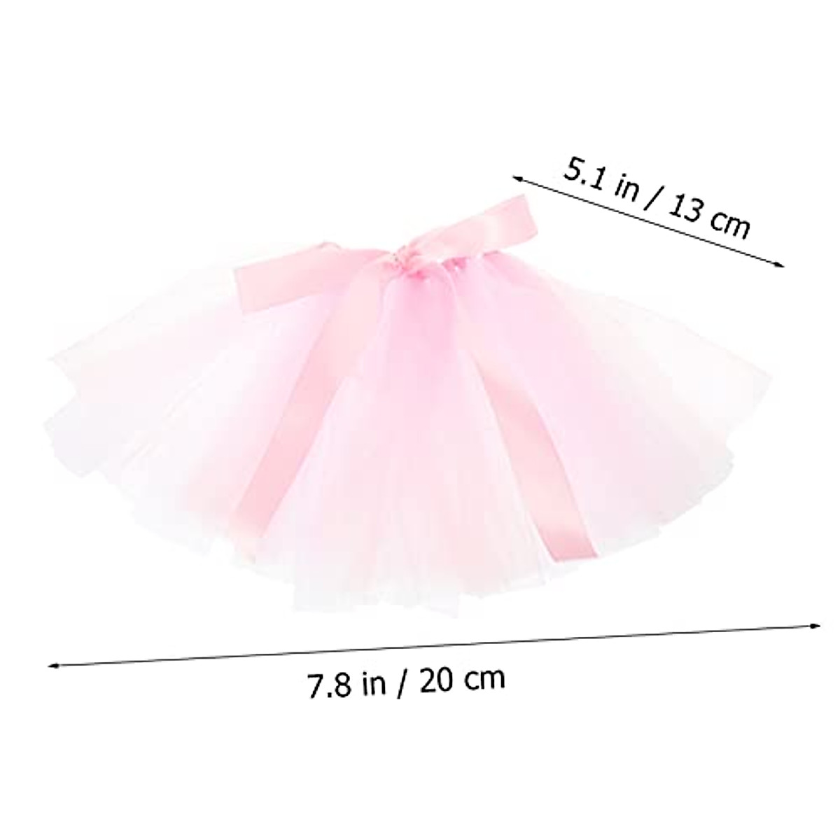 Amosfun 1 Set Festival Suit Hat Costume Skirt of Tulle Bow Party Adorable Clothing Dresses Cute Cosplay Tie for Kit Small Pet Puppy Dress Cat Dog Headband Easter Outfit Wearing Clothes