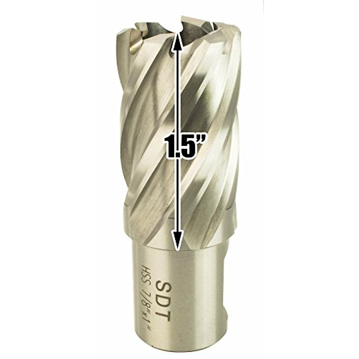 Steel Dragon Tools 7/8" x 1" High Speed Steel Annular Cutter with 3/4" Weldon Shank