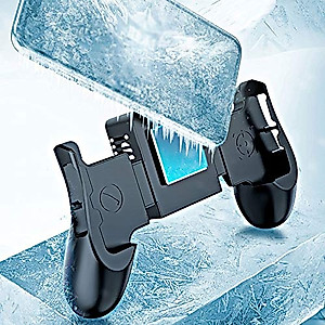 FZZDP Mobile Phone Cooler Handle Semiconductor Cooling Fan Holder for Mobile Radiator Gamepad Controller