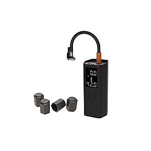 JOWUA Portable Air Compressor for Tesla & Tire Valve Caps ComboAir Compressor