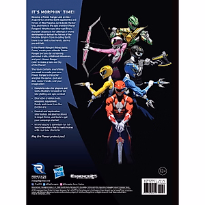 Renegade Game Studios Power Rangers Roleplaying Game Core Rulebook, Hardcover Full Color 260 Pages Ages 14+