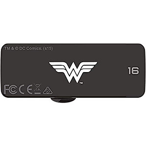 Emtec Black & White 16GB USB 2.0 SuperHero Flash Drive (ECMMD16GM700SP03)(Design may vary - Super Man, Batman, Wonder Women)
