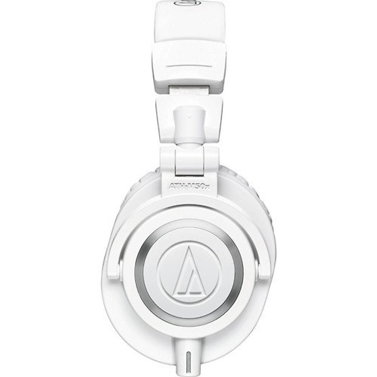 Audio-Technica ATH-M50xWH Monitor Headphones (White) with Headphone Stand and Headphone Extension Cable 10'