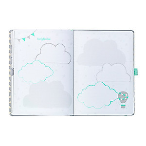 Busy B 6591 Clouds Pregnancy Journal Book