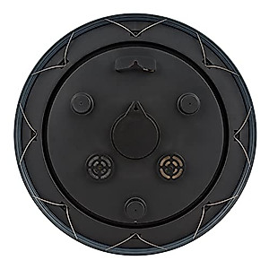 La Crosse Clock 433-3838 18.4" Hamilton Indoor/Outdoor Metal Analog Quartz Clock